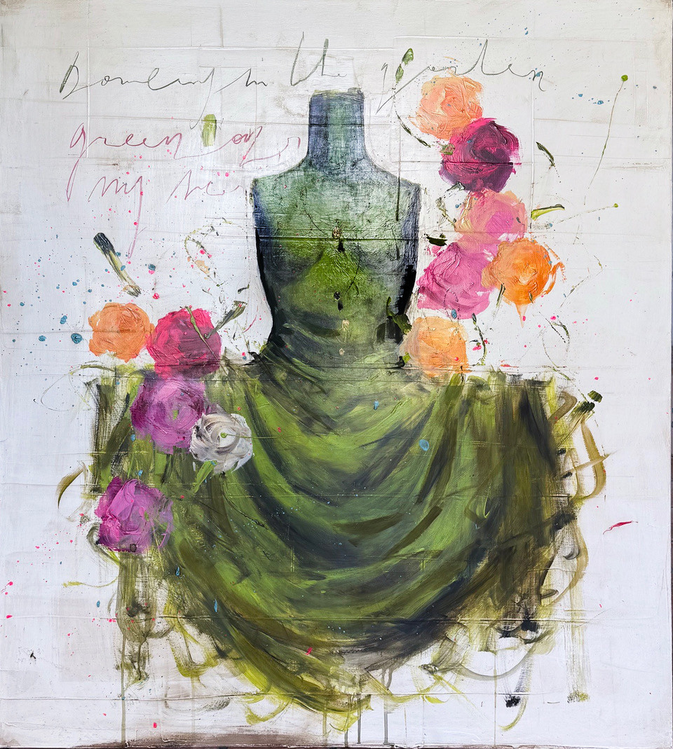 Luca Bellandi Verde Sospeso - Galleria Palma Arte